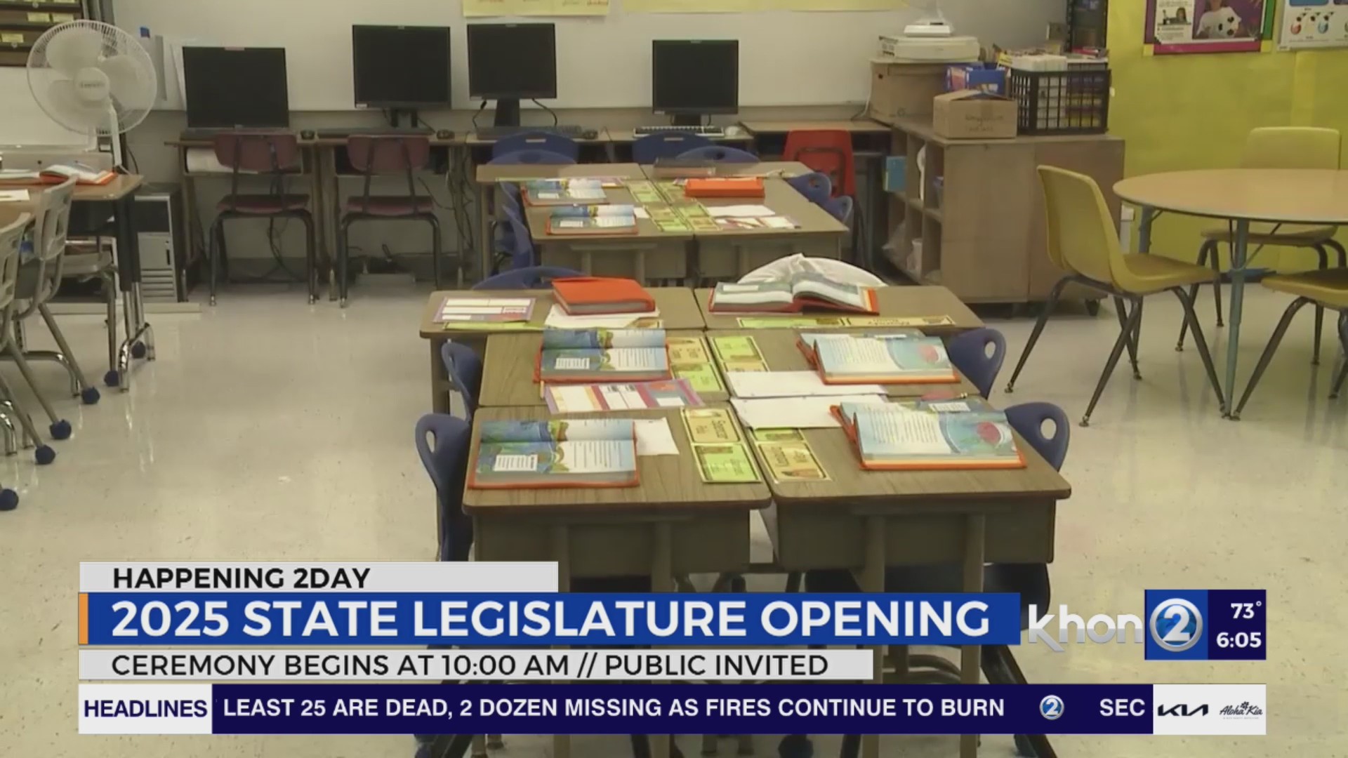 Hawaii State Legislature commences 2025 session — House District 3 ...
