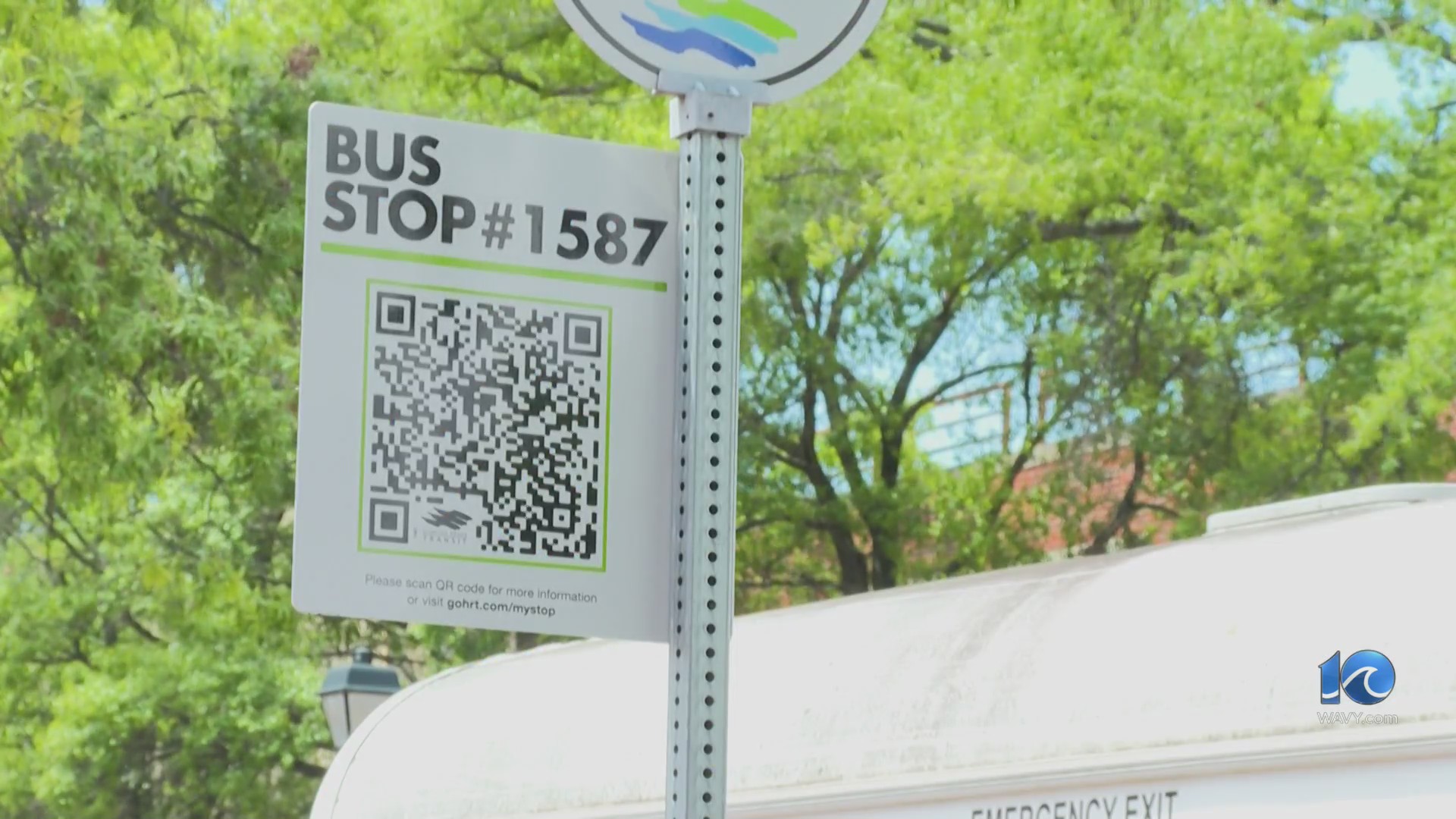 HRT celebrates completion of ‘smart bus stop’ project – WAVY.com