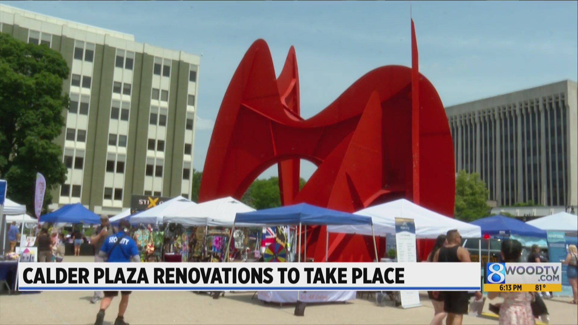Calder Plaza renovations to take place – WOODTV.com