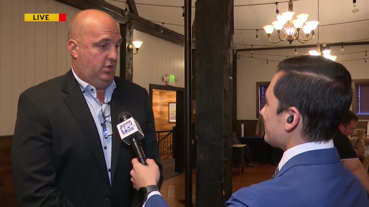 Josh Ayen interviews Bishop Dwenger, IU grad Chris Dittoe at Indiana ...