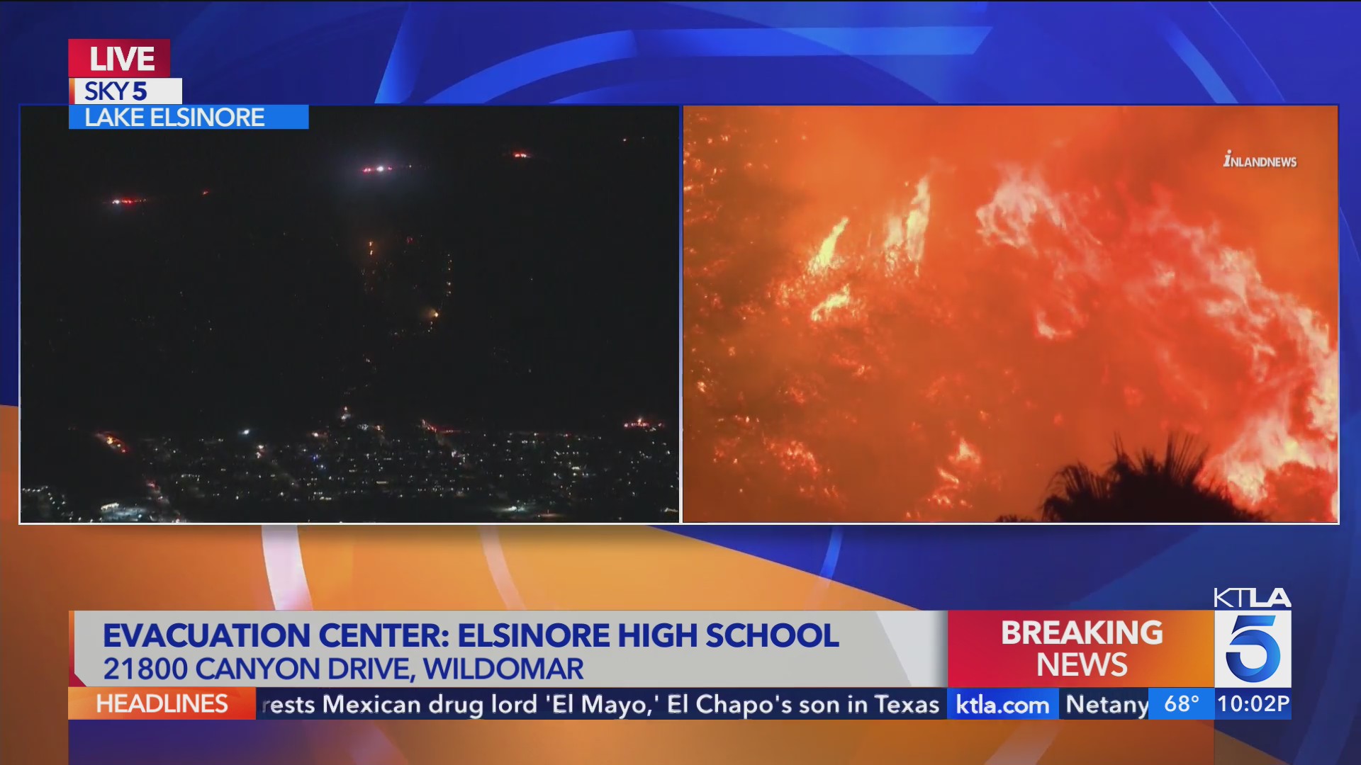 Evacuation orders triggered for ‘Macy Fire’ in Riverside County – KTLA