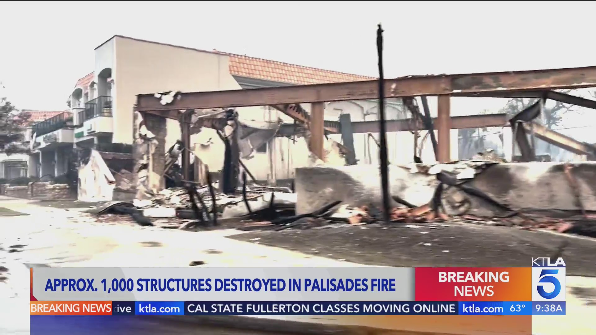 Daylight shows extent of devastation from the Palisades Fire – KTLA