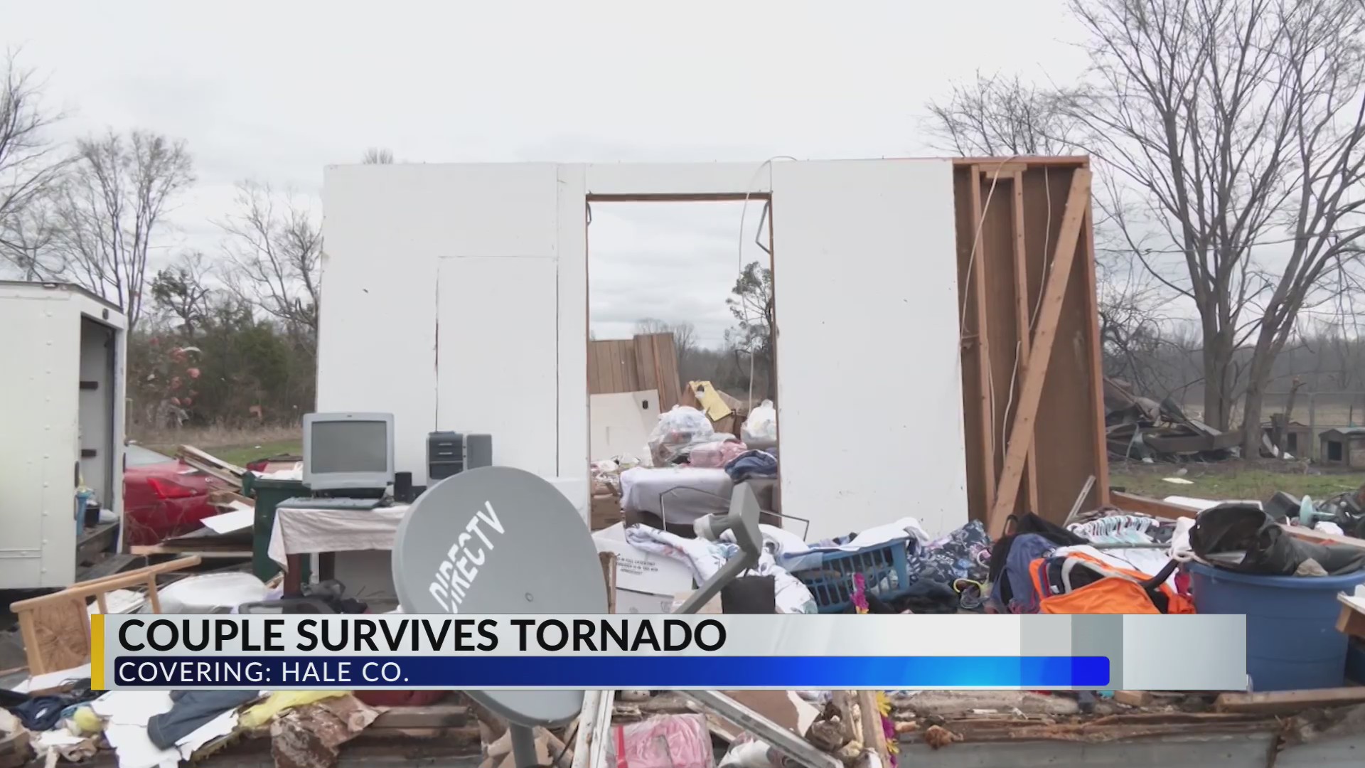 Hale County couple say it’s a miracle they survived tornado – CBS 42