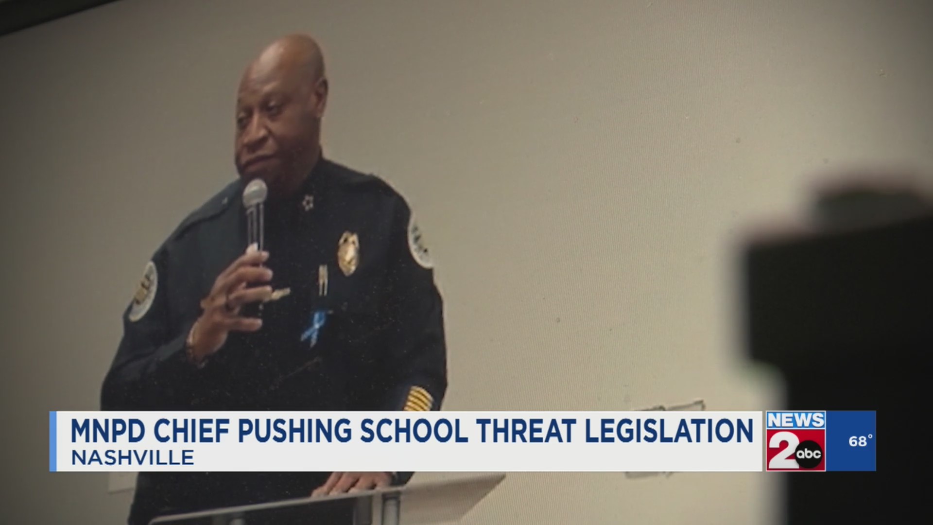 Nashville police chief pushing school threat legislation – WKRN News 2