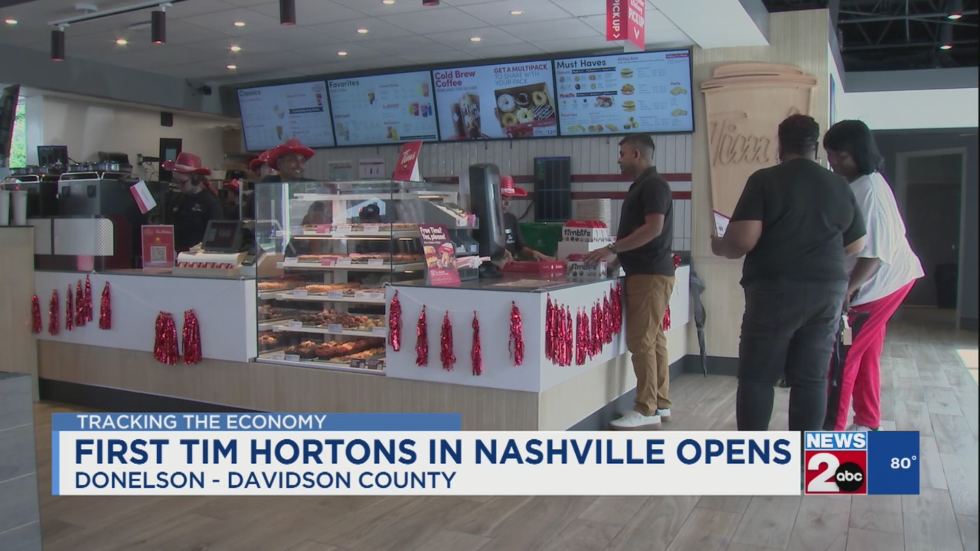 Tim Hortons brews up buzz with first Nashville location – WKRN News 2