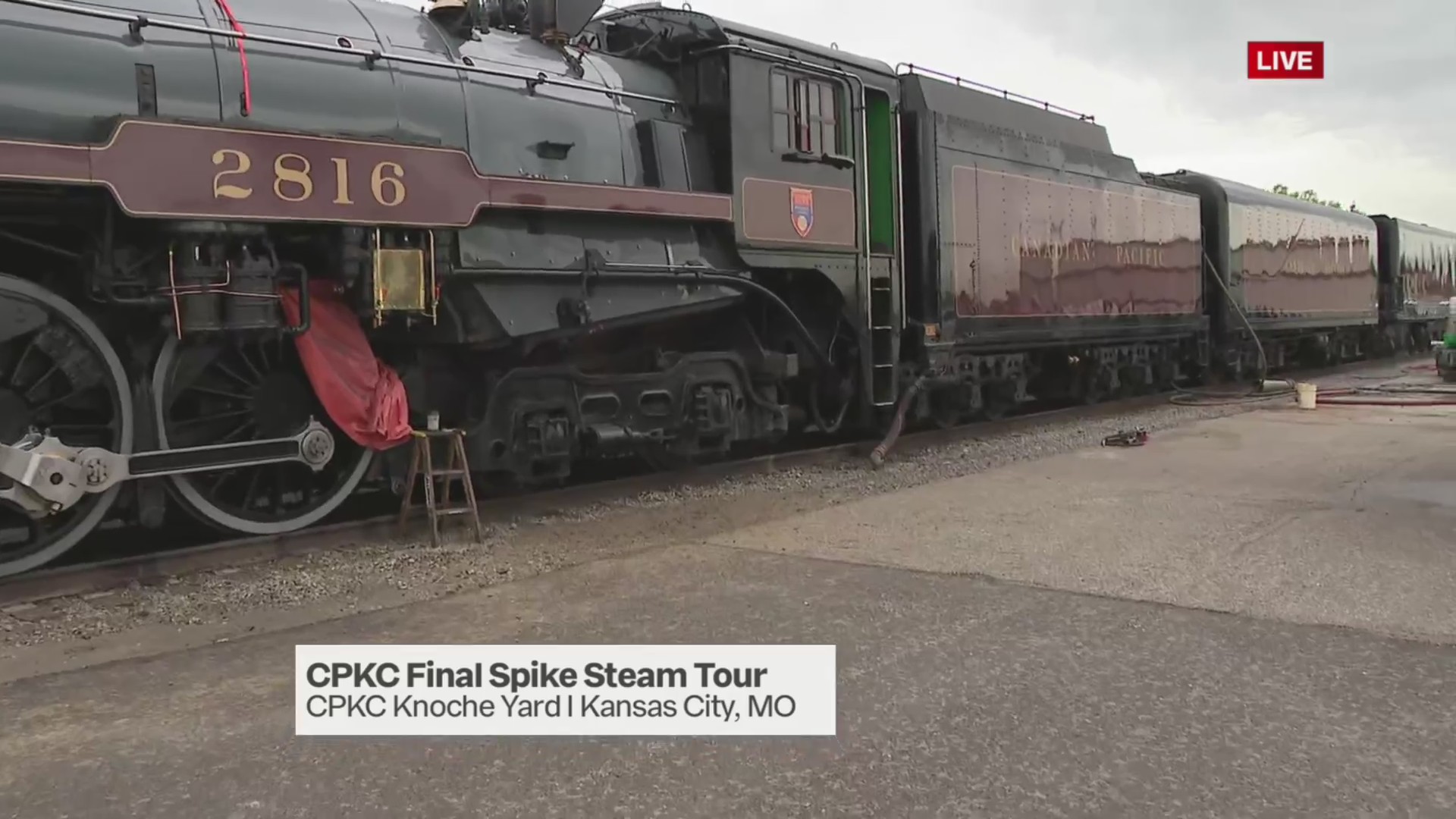 CPKC Final Spike Steam Tour at Union Station this weekend – FOX 4 ...