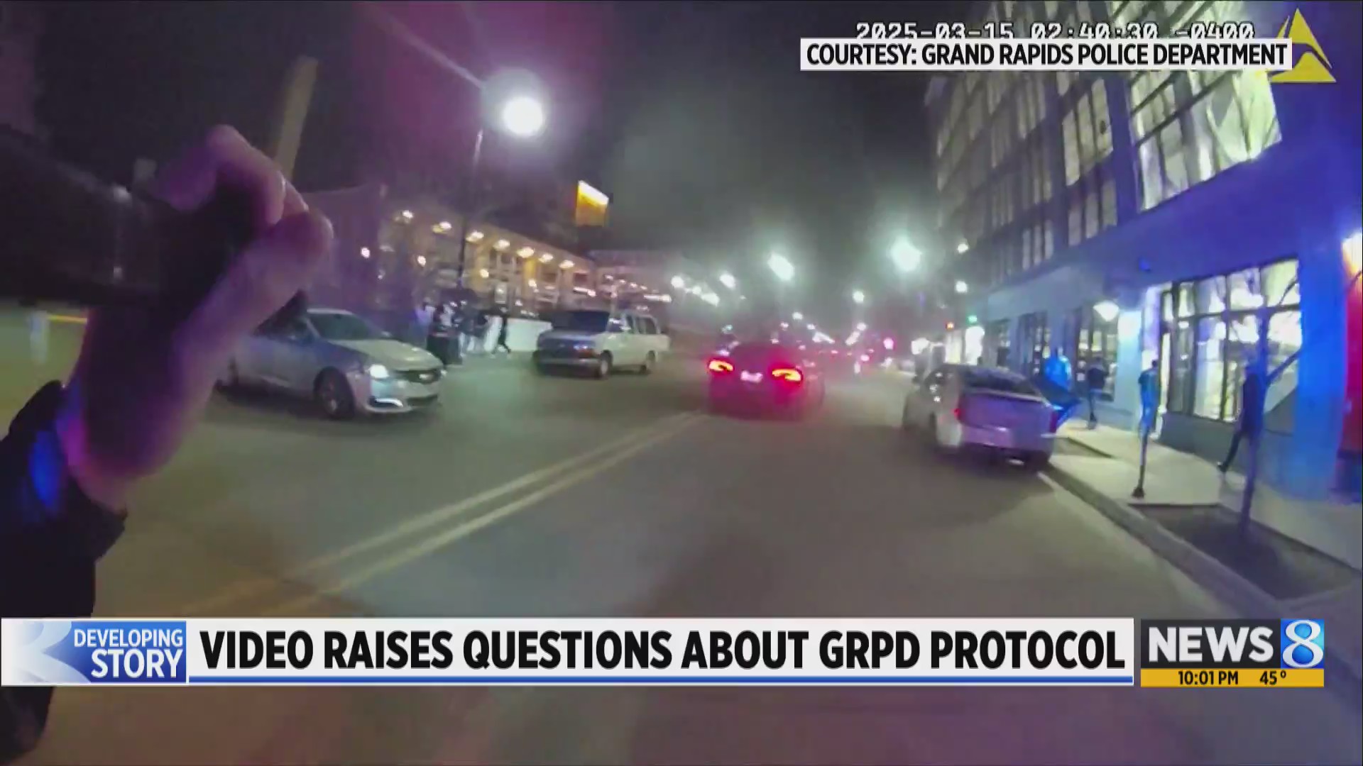 Video raises questions about GRPD protocol – WOODTV.com
