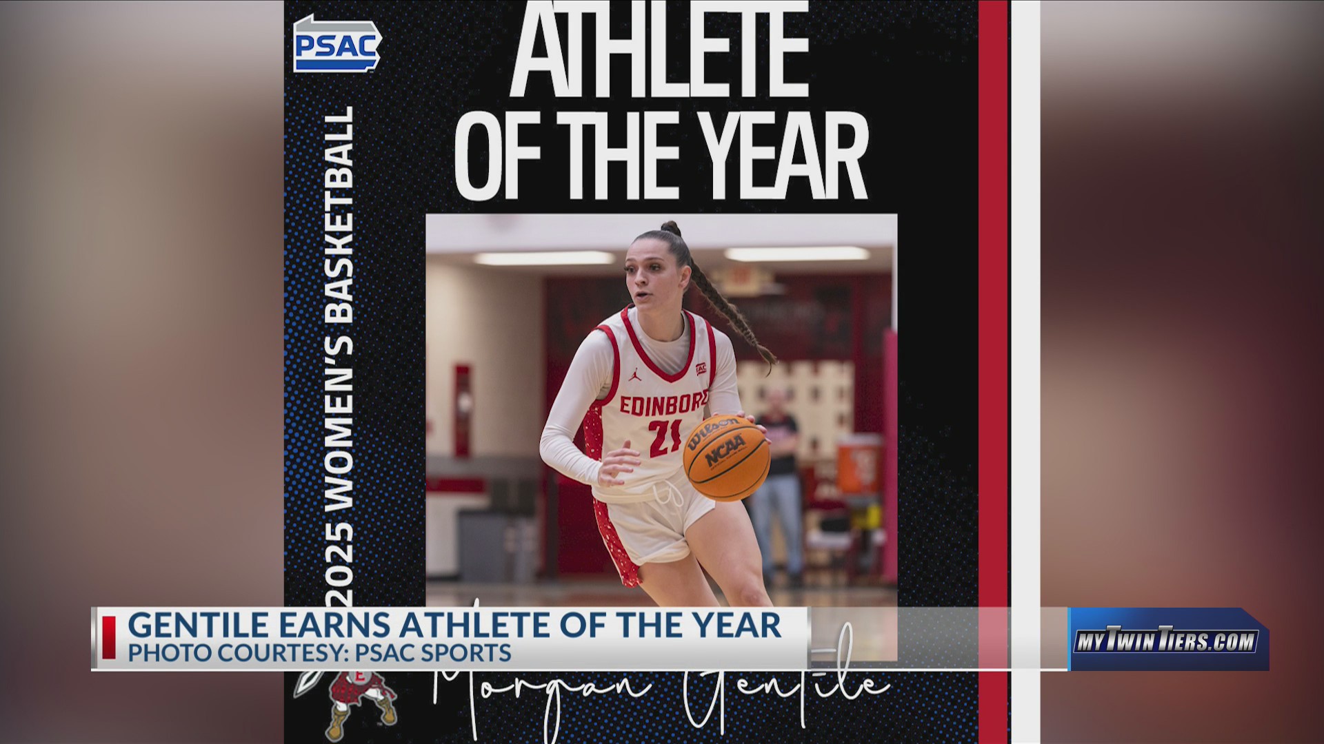 Elmira’s Morgan Gentile wins PSAC West MVP at Edinboro – WETM ...