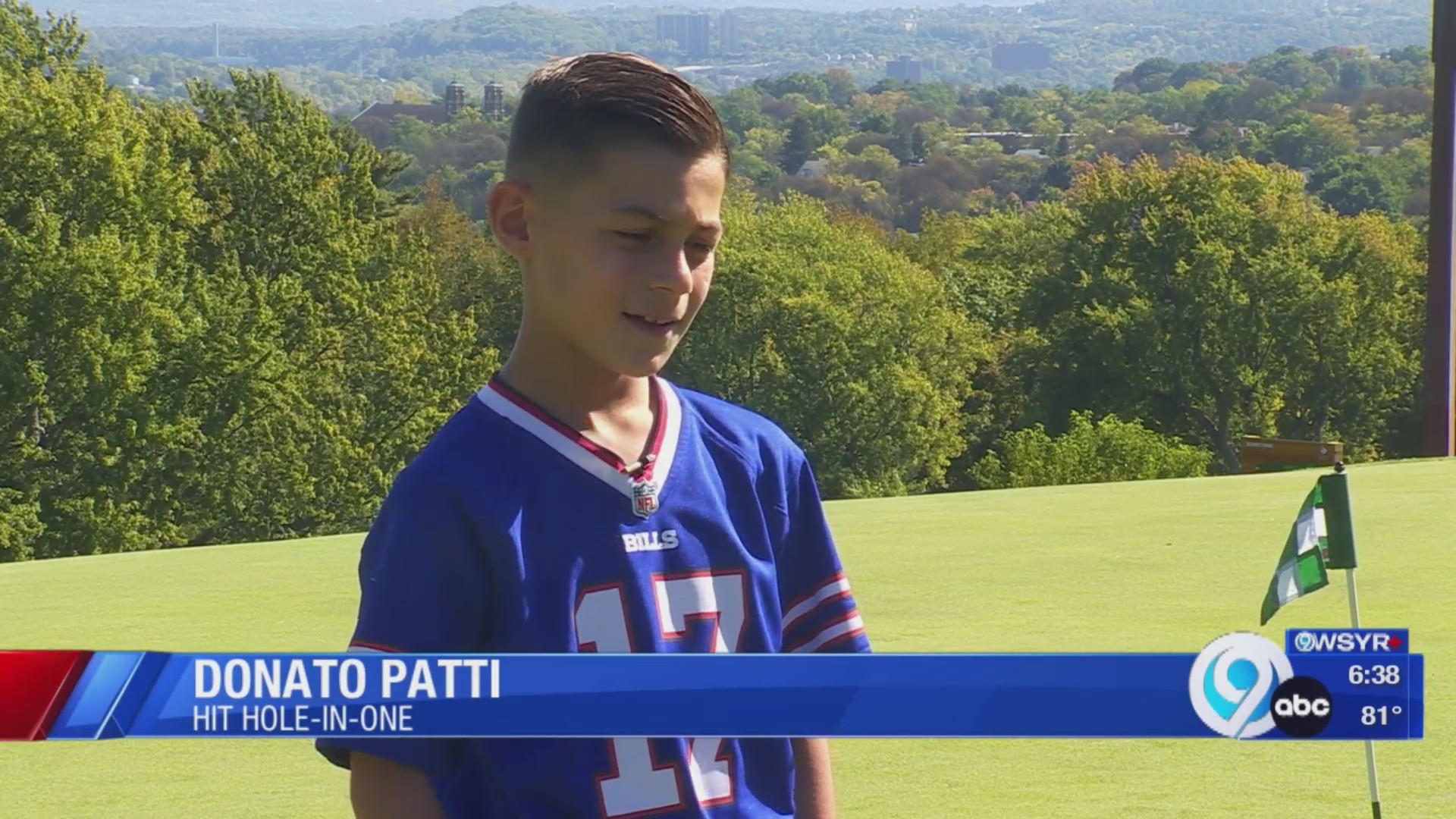 9-year-old hits hole-in-one on first ever swing at golf – WSYR