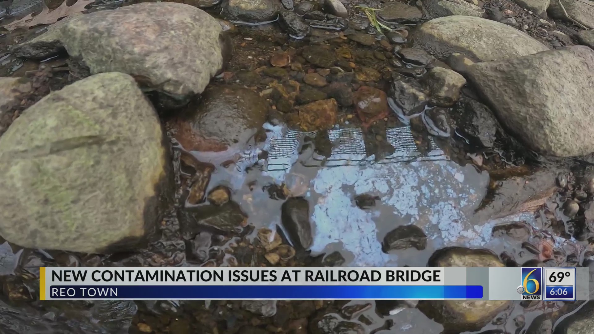 New contamination issues at railroad bridge – WLNS 6 News