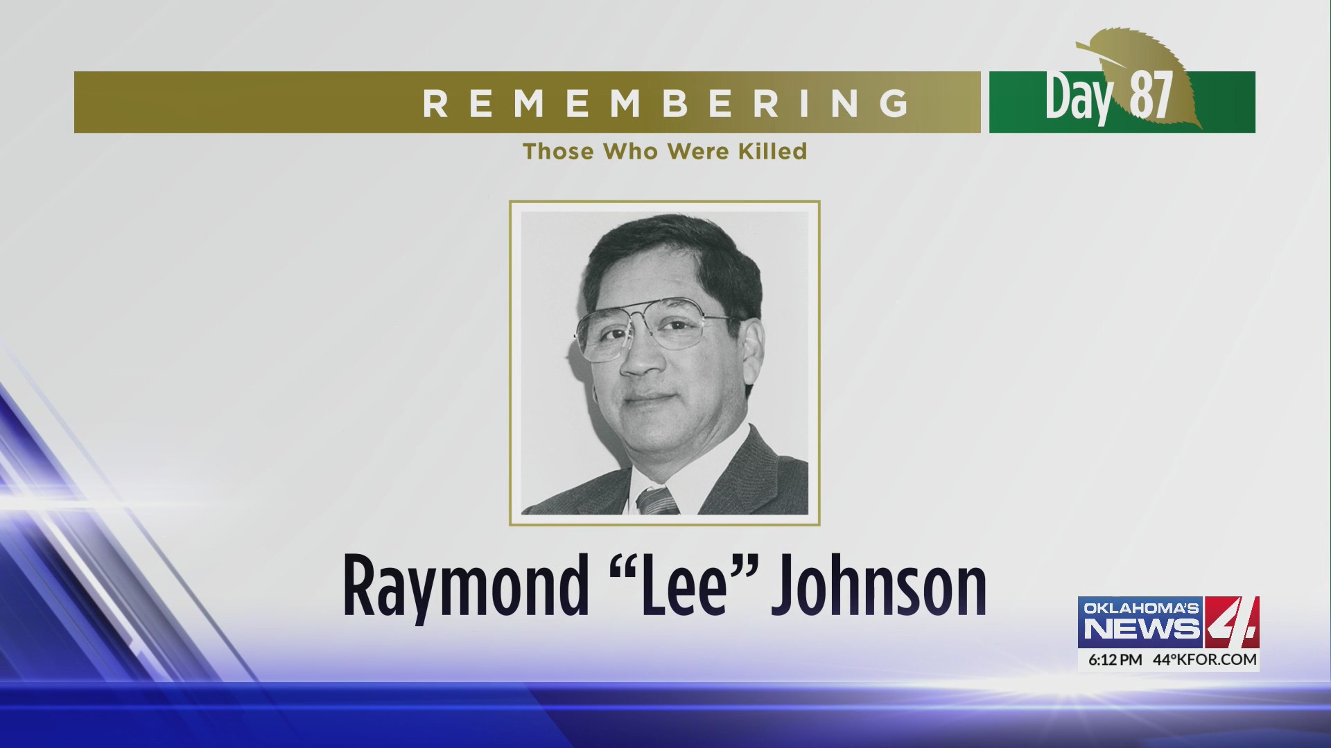 168 Days to remember those lost in the OKC bombing: Raymond “Lee ...