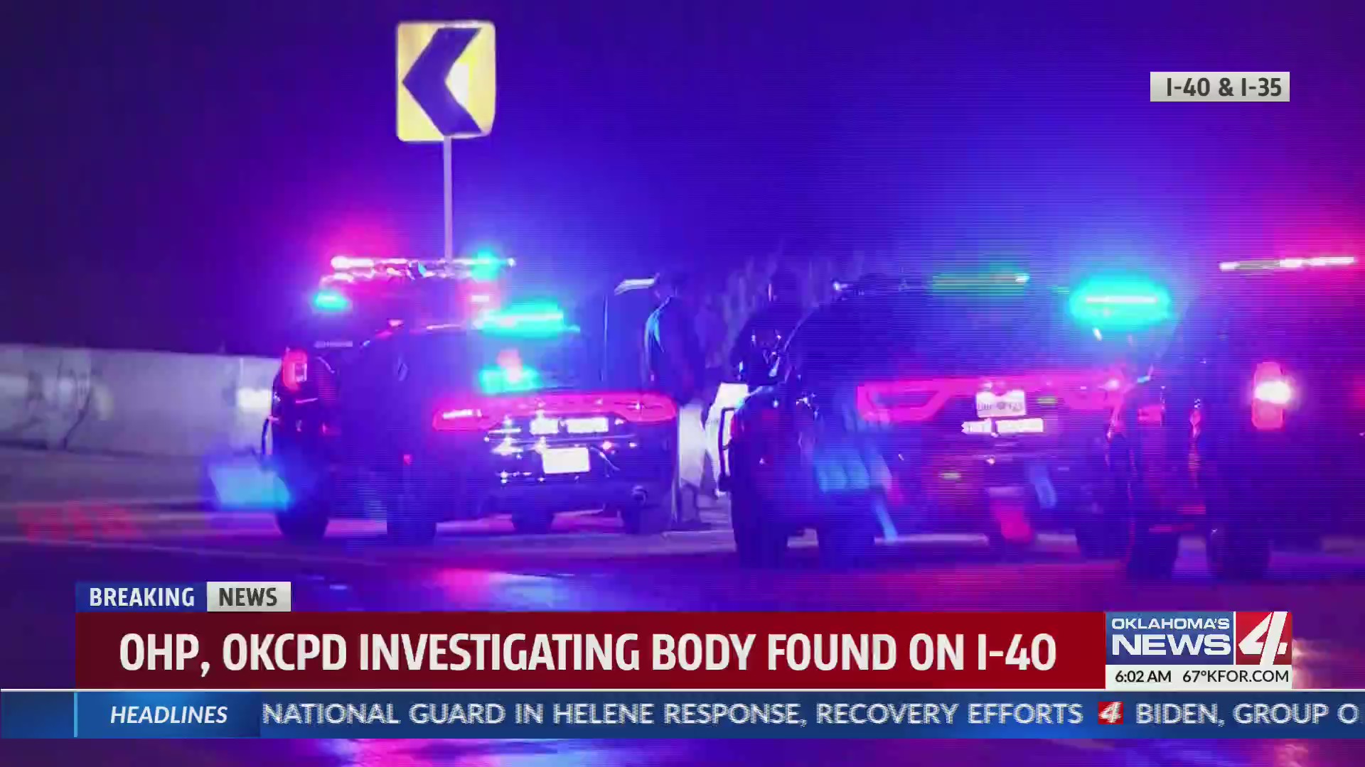 OHP, OKCPD investigating after body found on I-40 – KFOR.com Oklahoma City