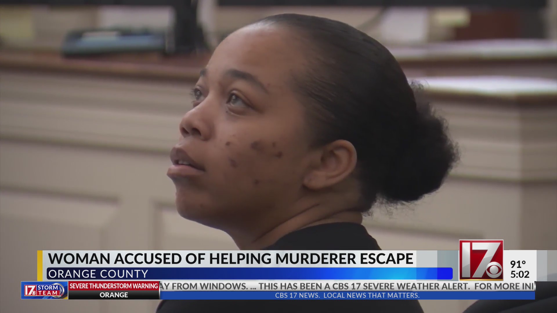 Woman accused of helping convicted murderer escape appears in court ...
