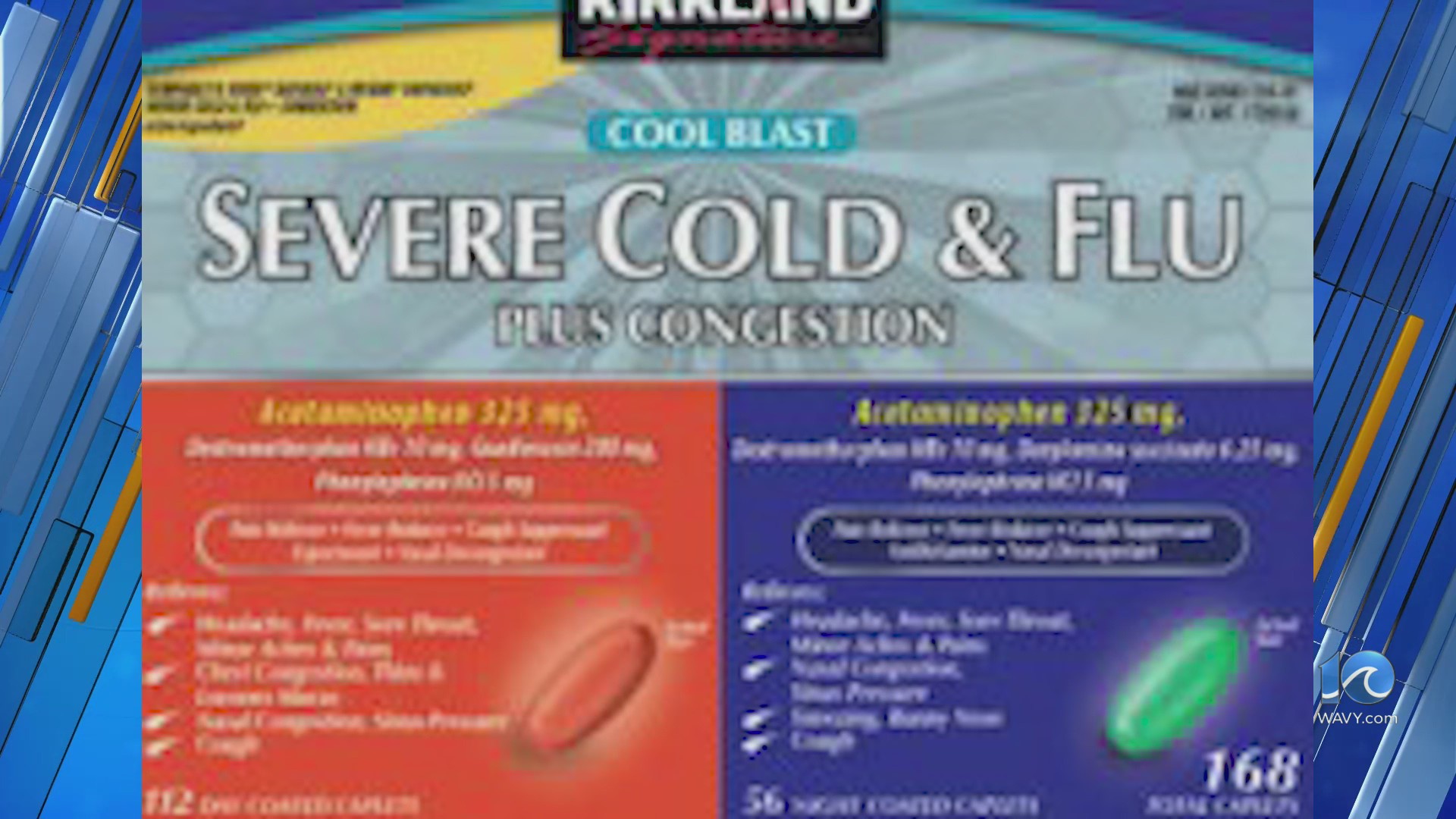 Recall issued for Costco Severe Cold & Flu medicine due to potential ...