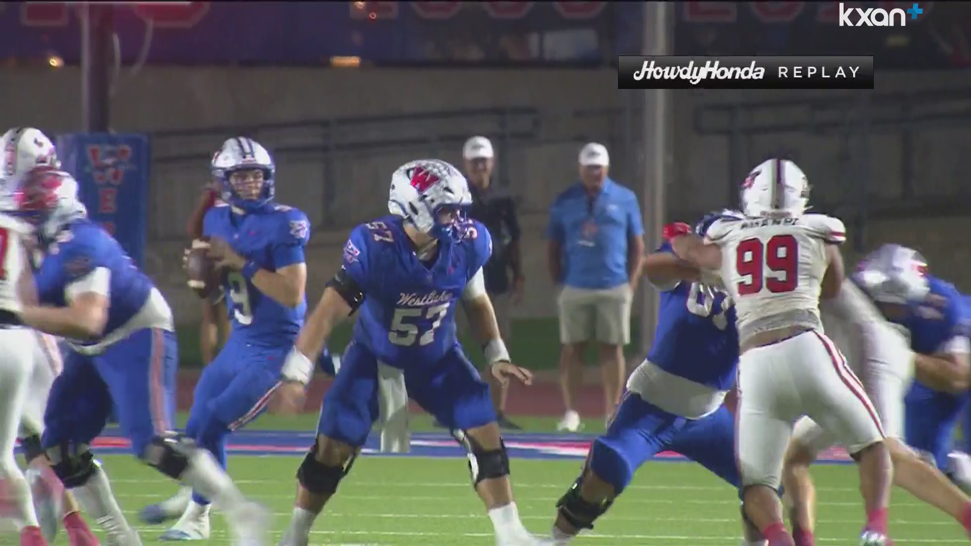Westlake big play: Rees Wise to Rhett Jenkins 44-yard pass – KXAN Austin