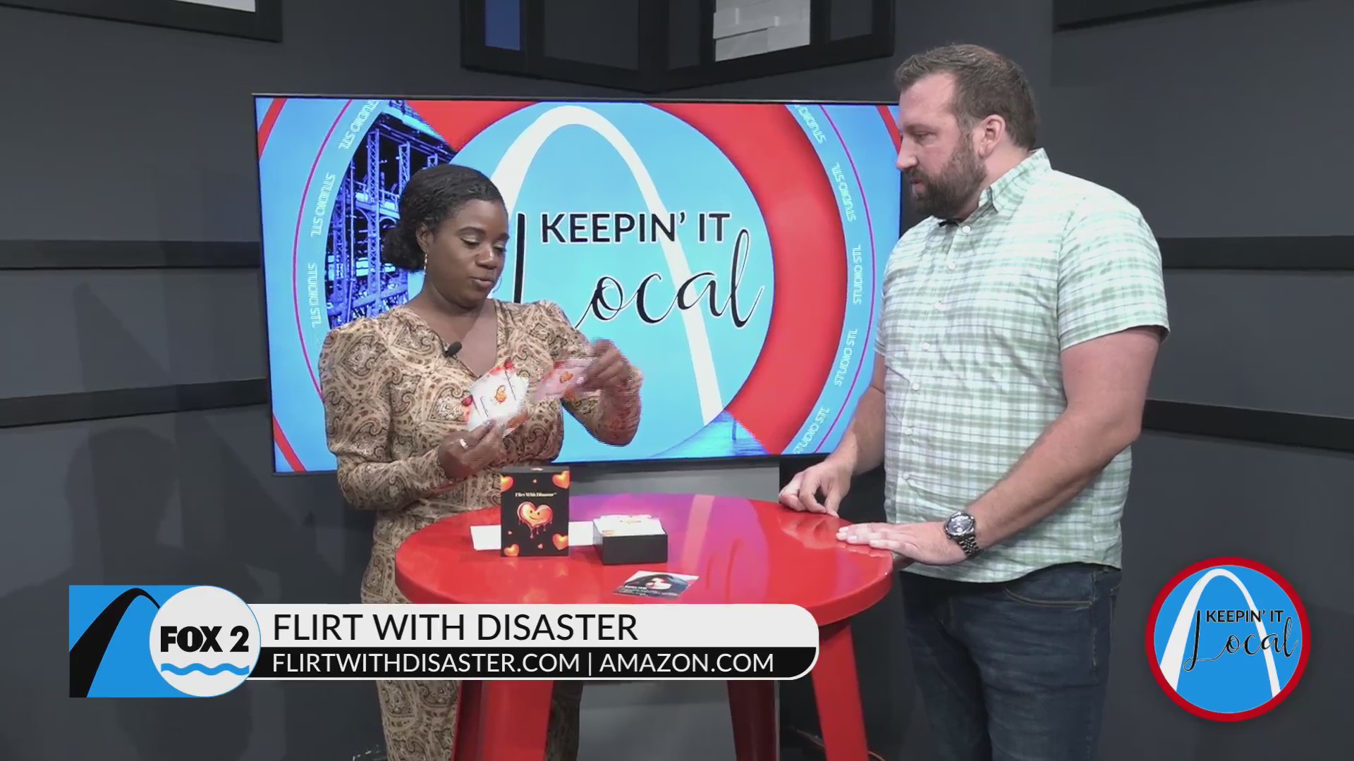 Break the ice at parties and first dates with Flirt With Disaster card ...
