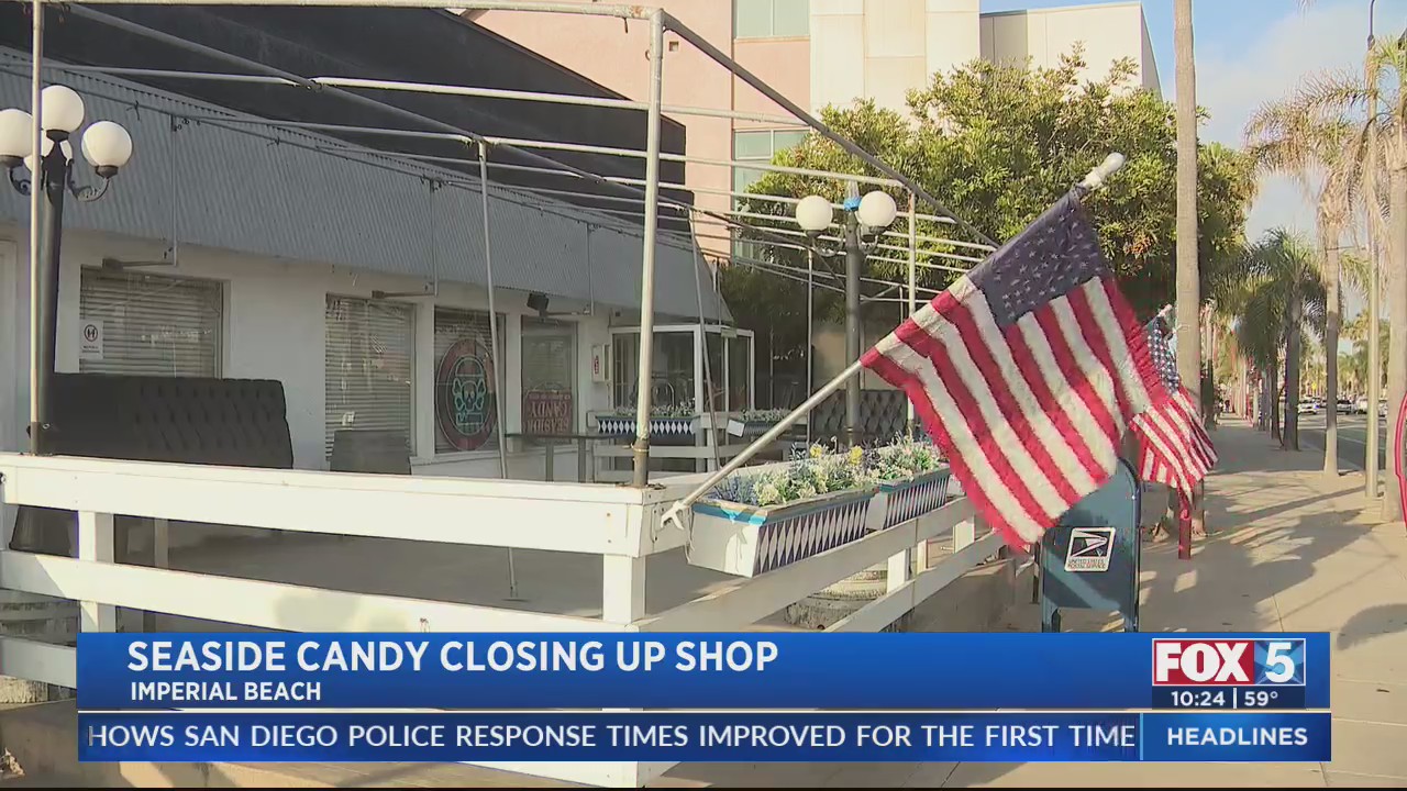 Seaside Candy in Imperial Beach closing after 13 years – FOX 5 San ...