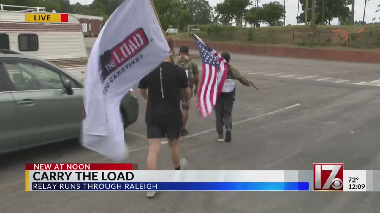 Carry The Load relay to honor fallen soldiers and officers, runs ...