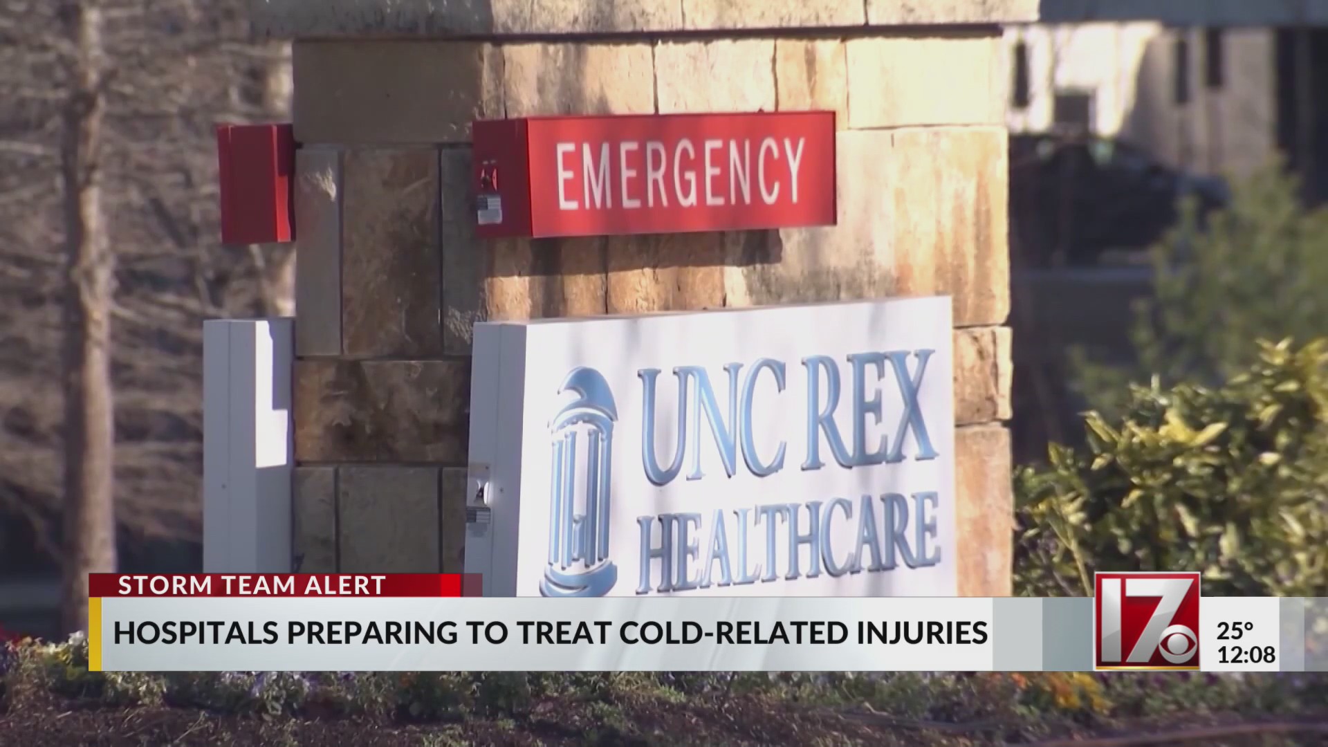 NC hospitals preparing to treat cold-related injuries – CBS17.com