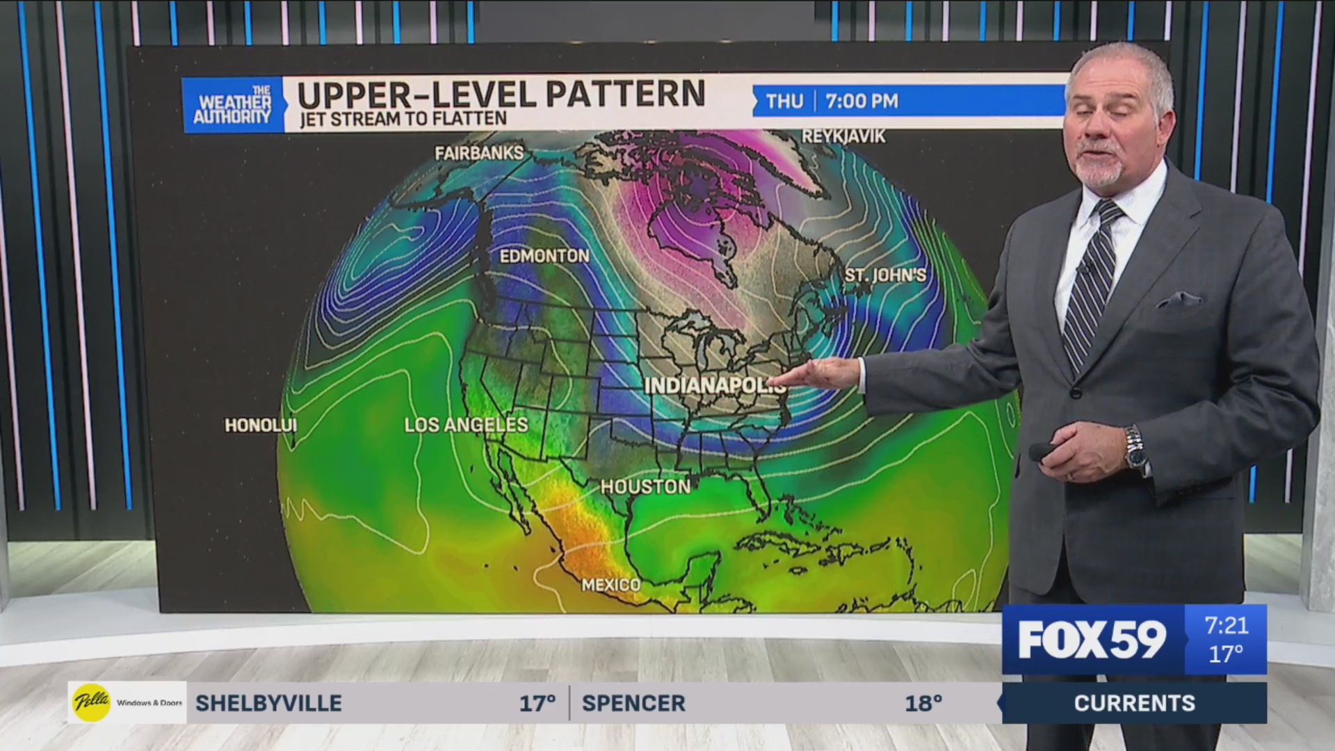 Very cold air linger to end the work week but weekend will turn milder ...