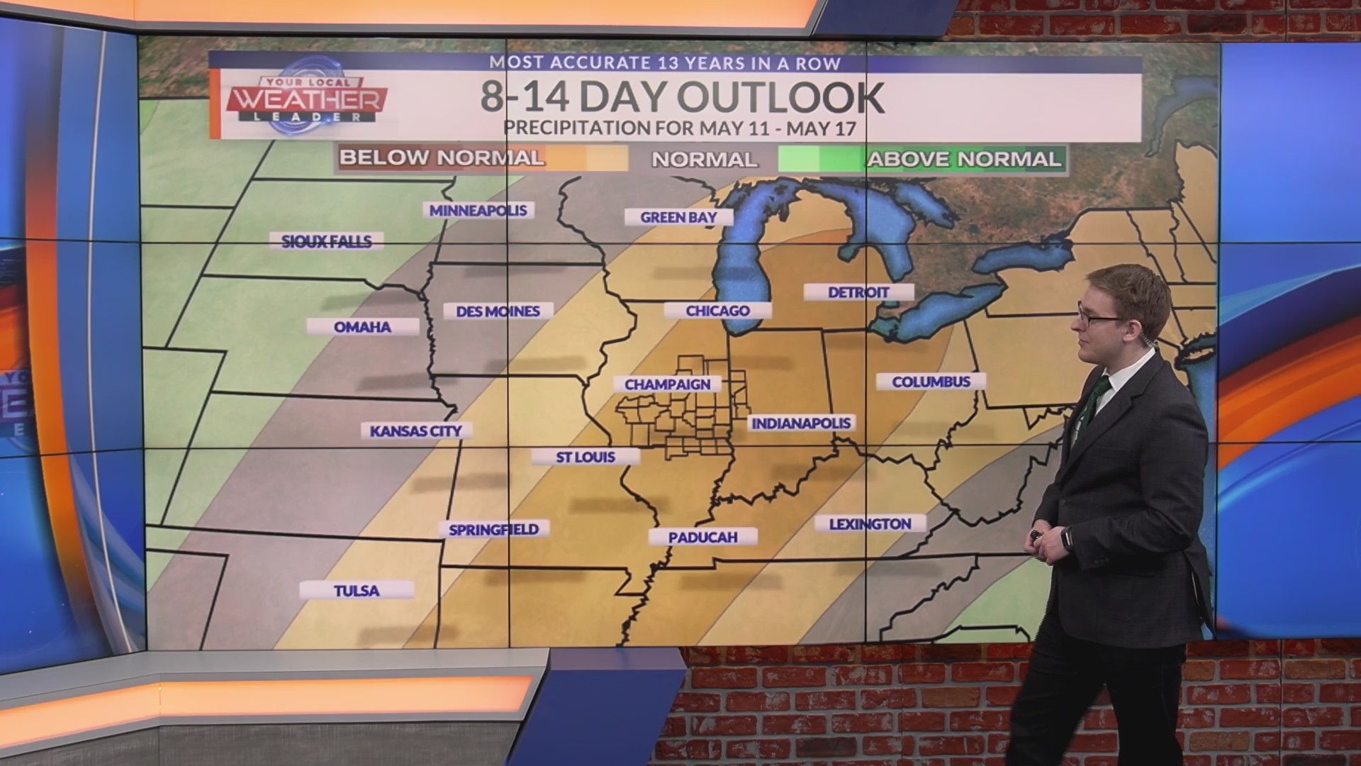 Showers continue into Sunday, but a dry stretch arrives soon – WCIA.com