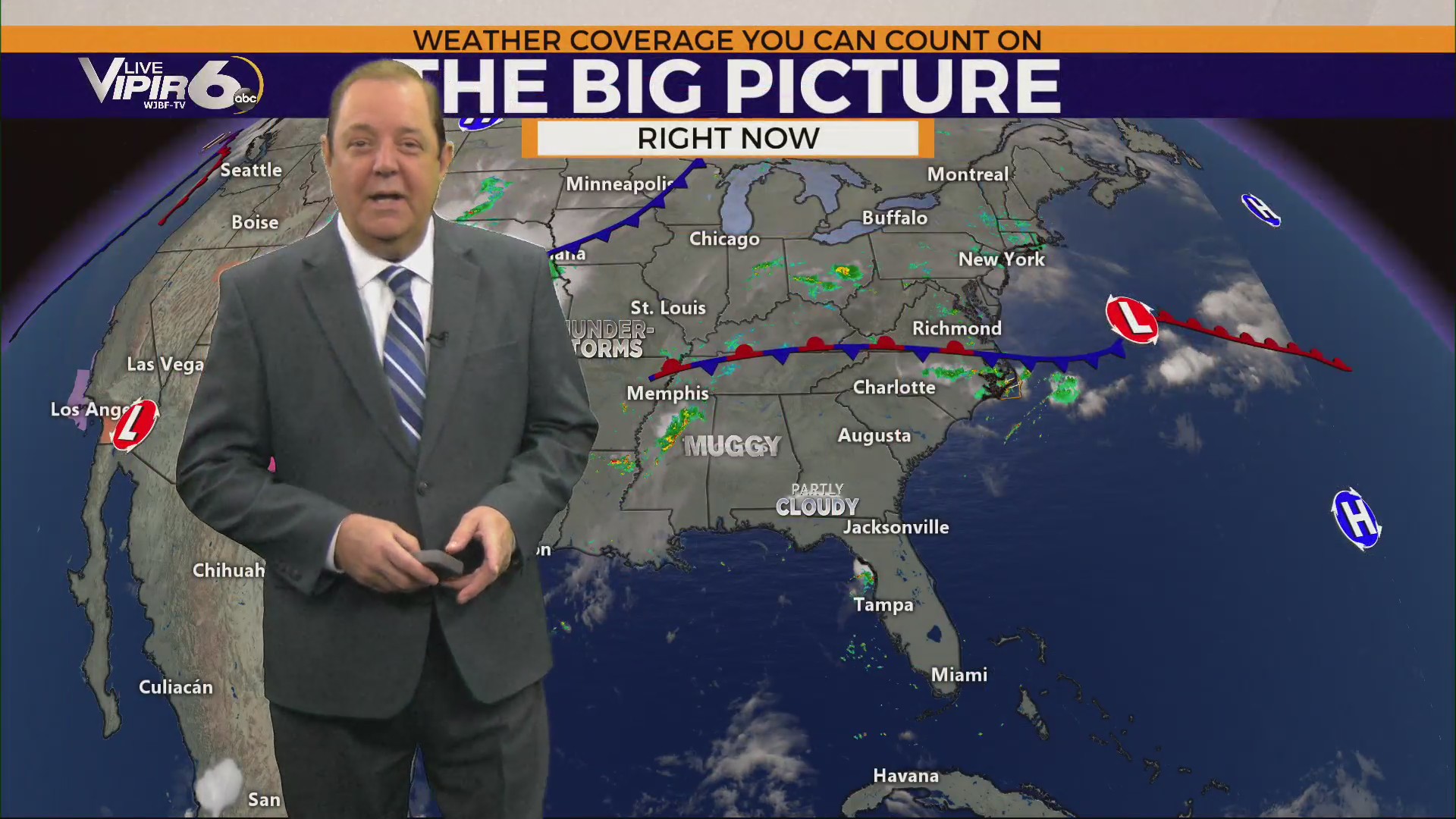 Live VIPIR 6 Forecast Tuesday, June 17, 2025 – WJBF