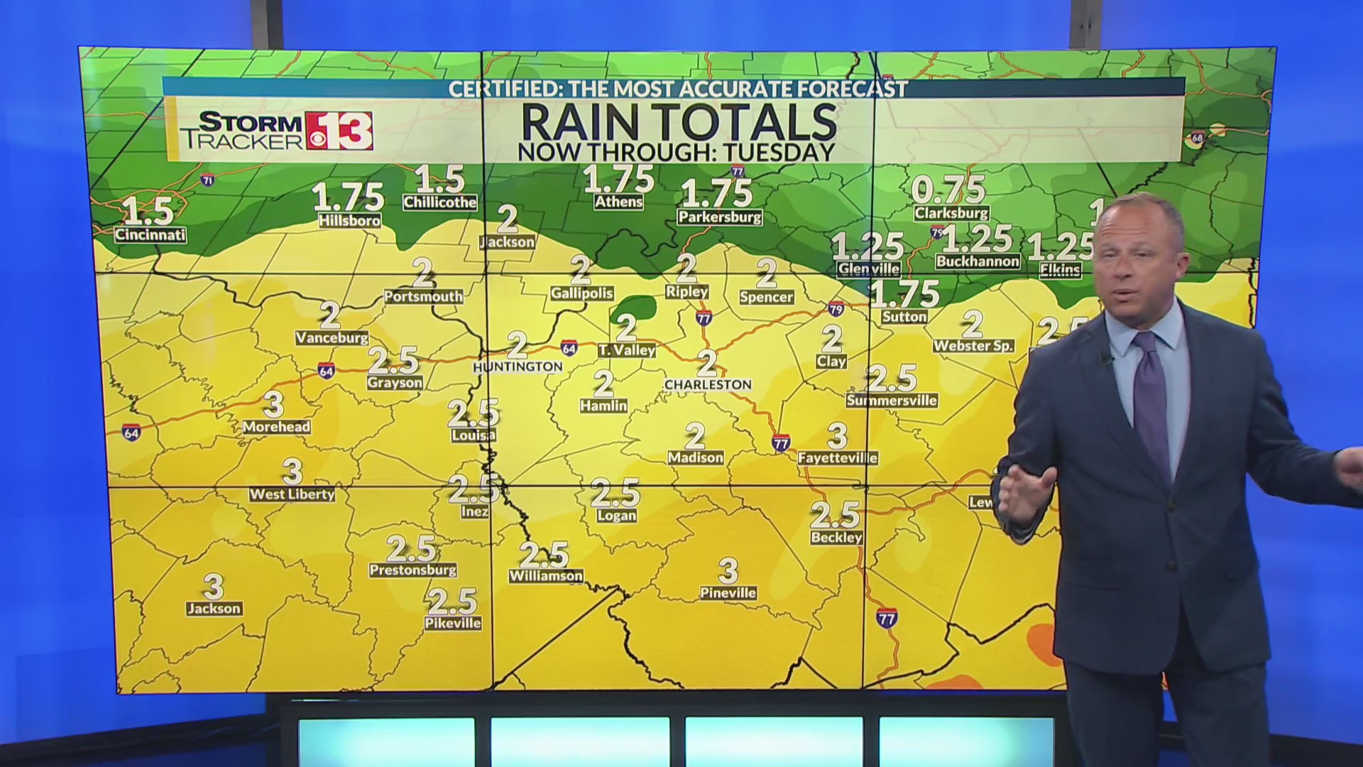 More rain is on the way with Helene! – WOWK 13 News