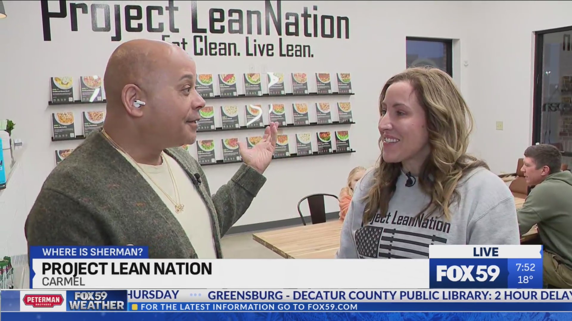 Where is Sherman? Project Lean Nation – Fox 59