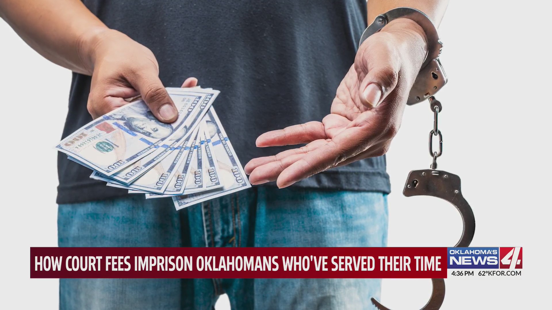 How court fees imprison Oklahomans who have served their time – KFOR ...