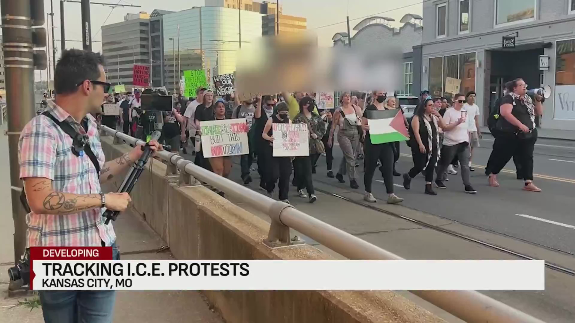 Groups march through Kansas City streets protesting ICE – FOX 4 Kansas ...
