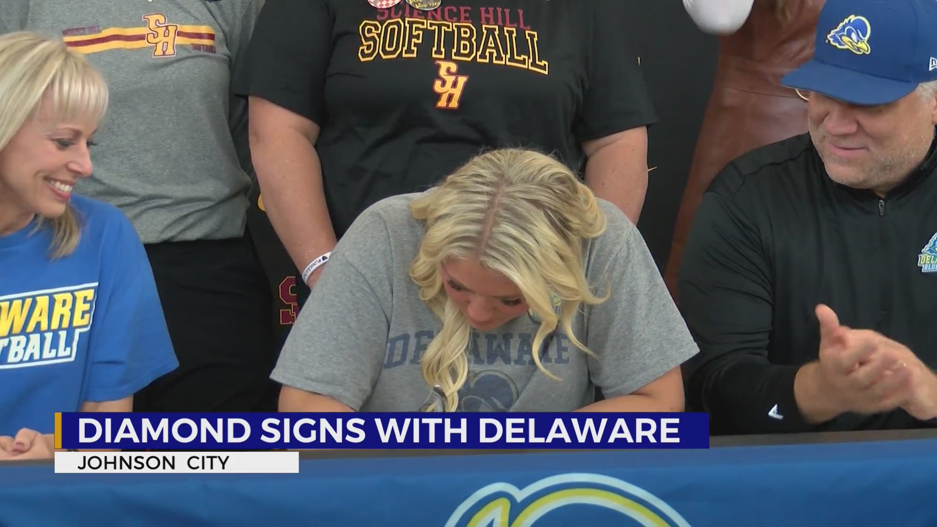 Science Hill’s Diamond signs with Delaware softball – WJHL | Tri-Cities ...