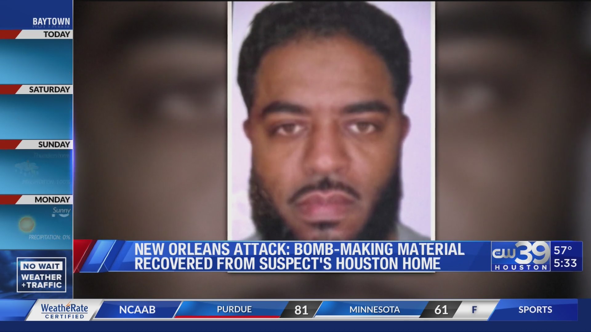 Bomb-making material recovered from suspect’s Houston home after New ...