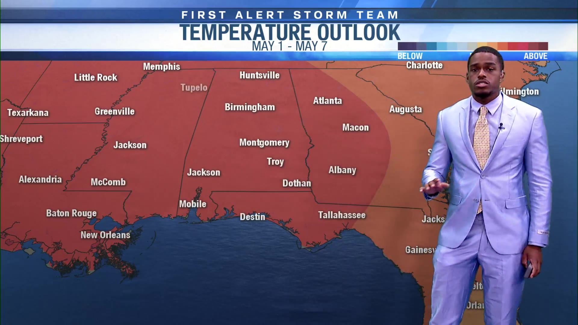 Warming up for the rest of the week! – WDHN – wdhn.com