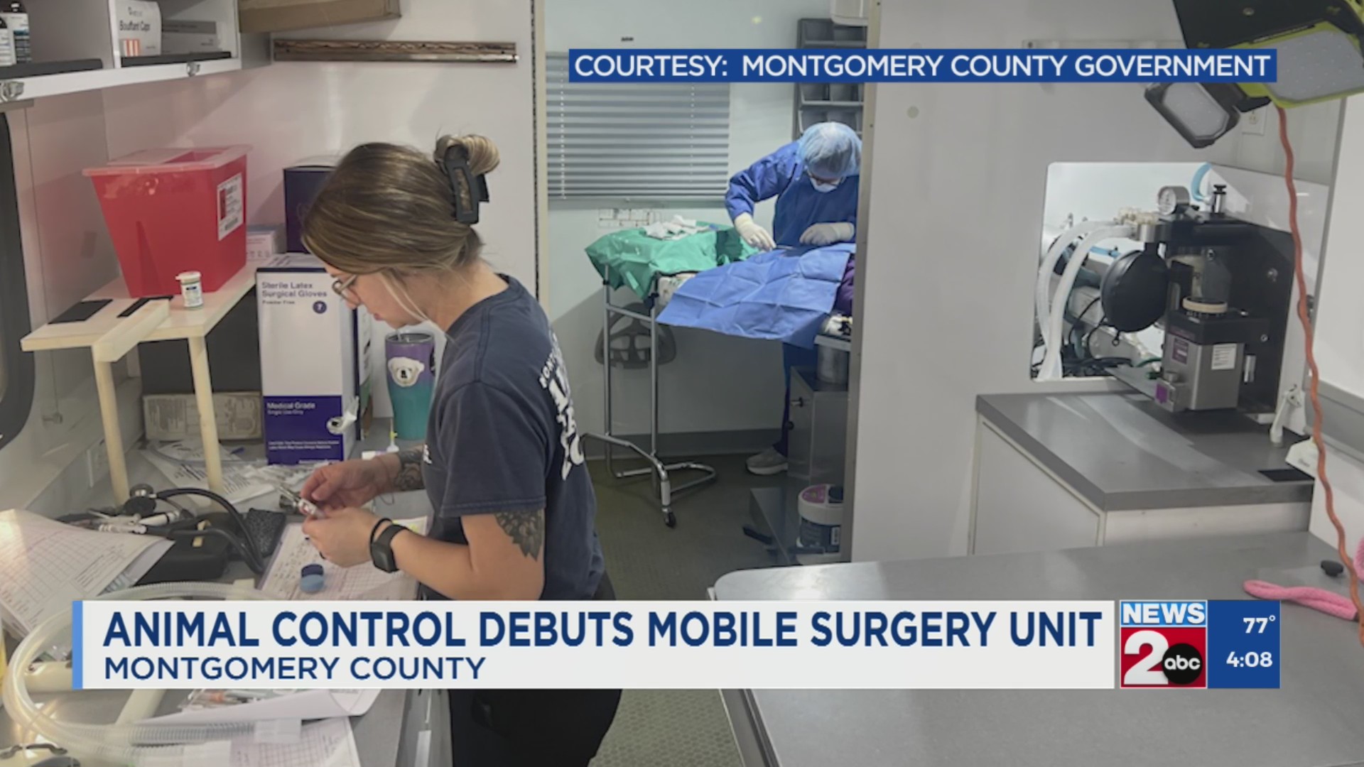Montgomery County Animal Control debuts mobile surgery unit – WKRN News 2