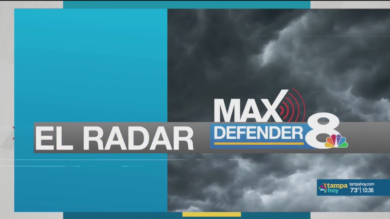 Un frente frío empuja aguaceros a la Bahía de Tampa, detrás del frente ...