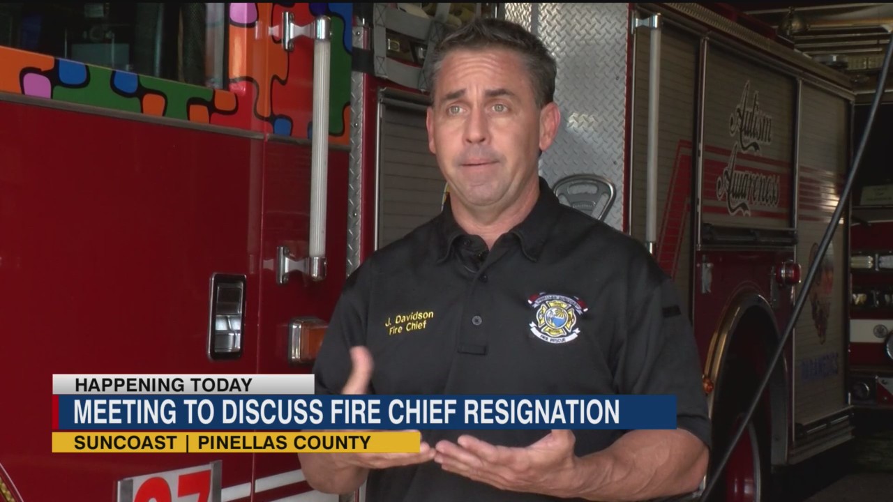 District leaders discuss fire chief resignation – WFLA