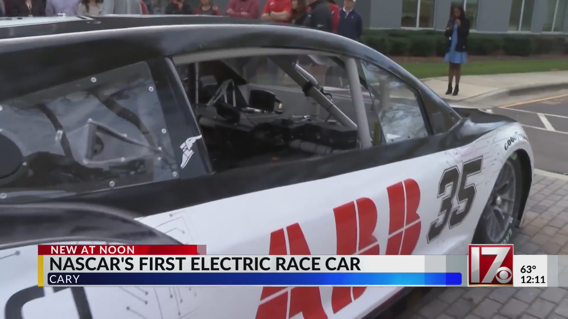 NASCAR’s first electric race car – WREG.com