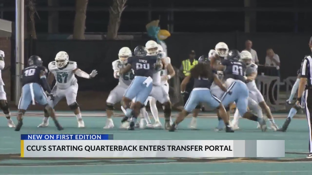 Coastal Carolina’s starting quarterback enters transfer portal – WBTW