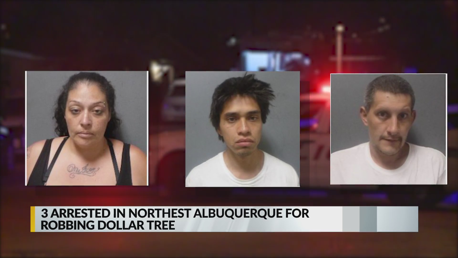 3 arrested in northeast Albuquerque Dollar Tree robbery – KRQE NEWS 13 ...