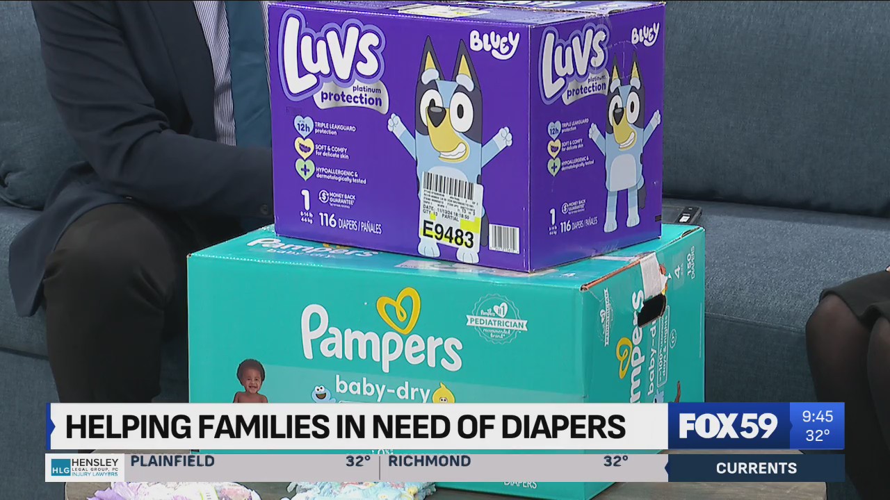 Helping Families In Need of Diapers – Fox 59