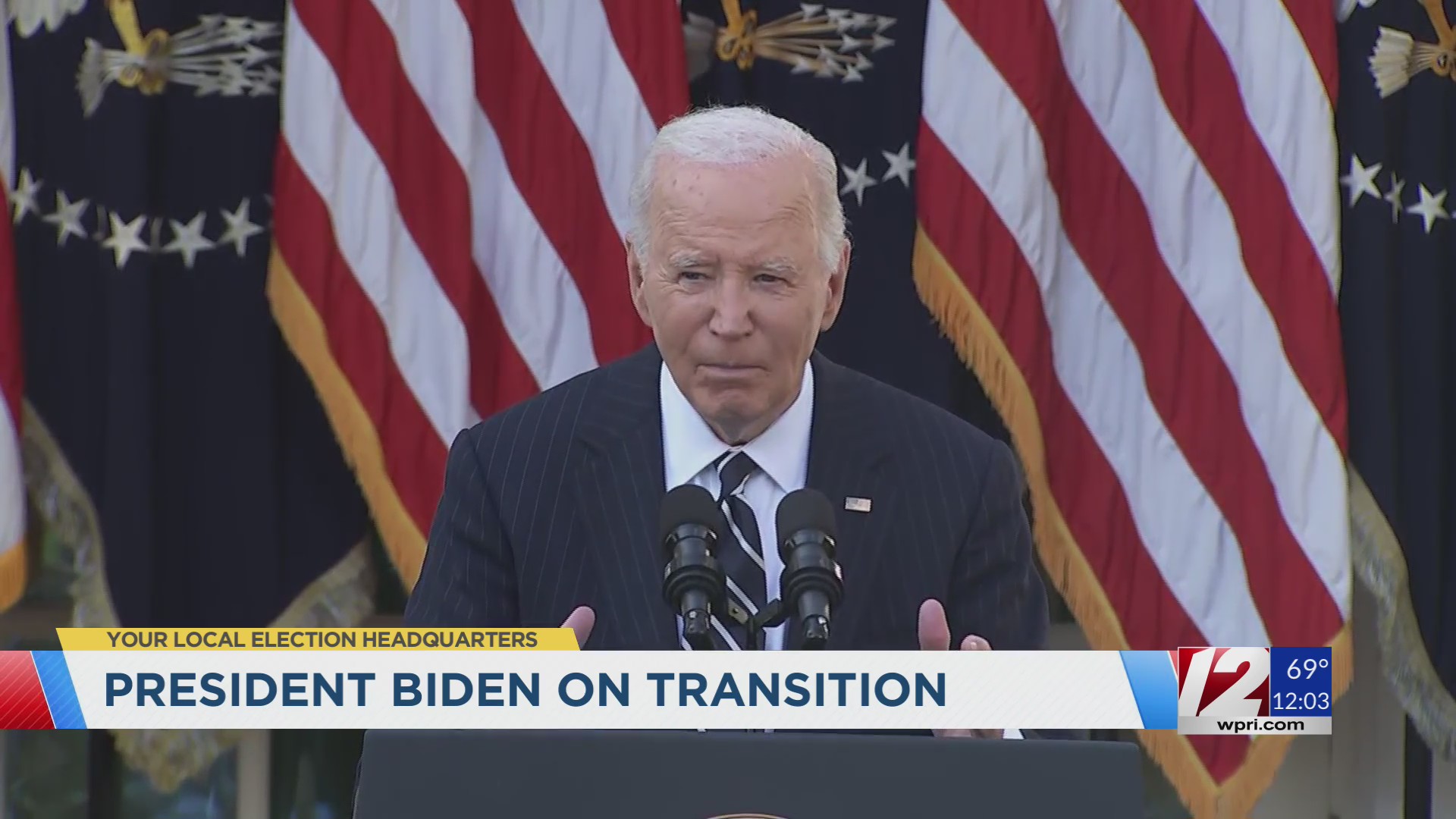 Your Local Election HQ: Biden addresses Americans after election – WPRI.com