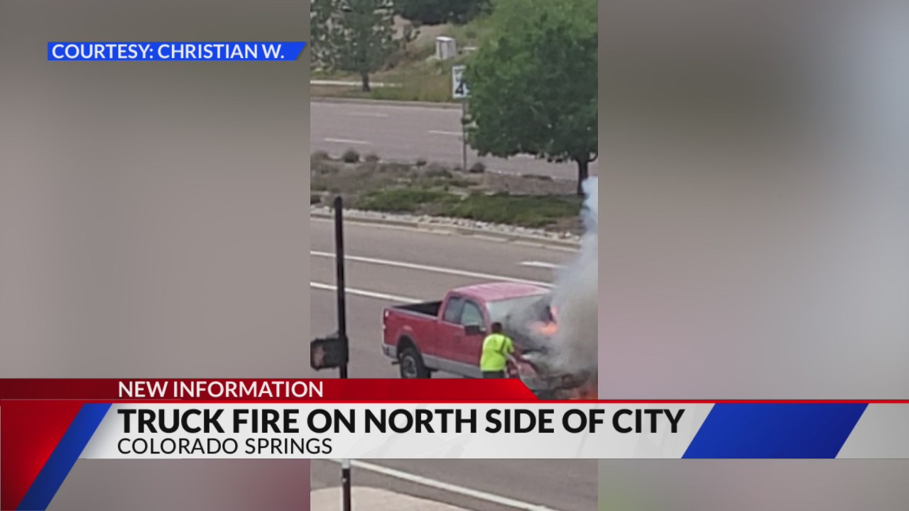 CSFD: Truck on fire near Powers and Briargate – FOX21 News Colorado