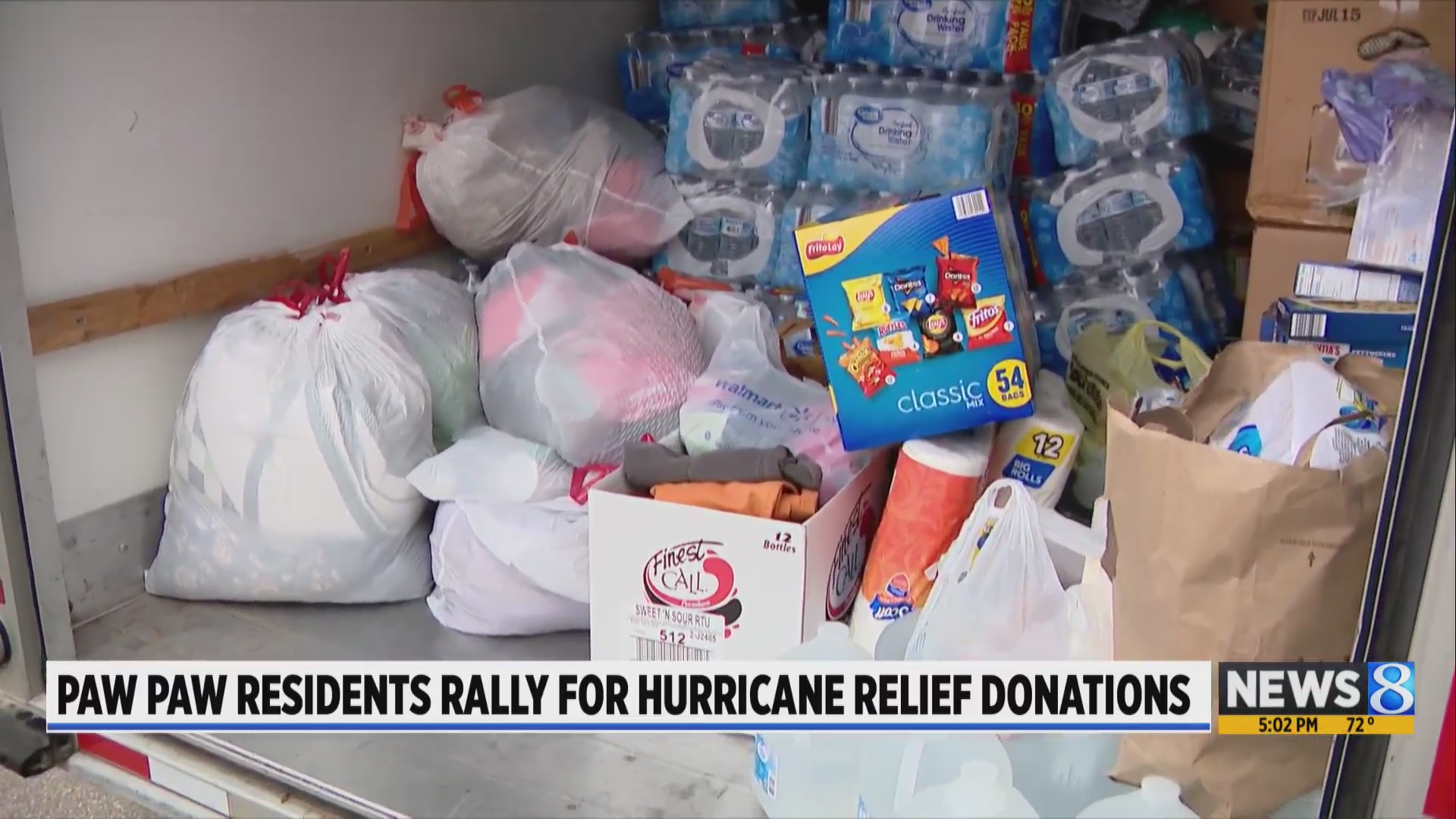 Paw Paw residents rally for Hurricane Helene relief donations – WOODTV.com