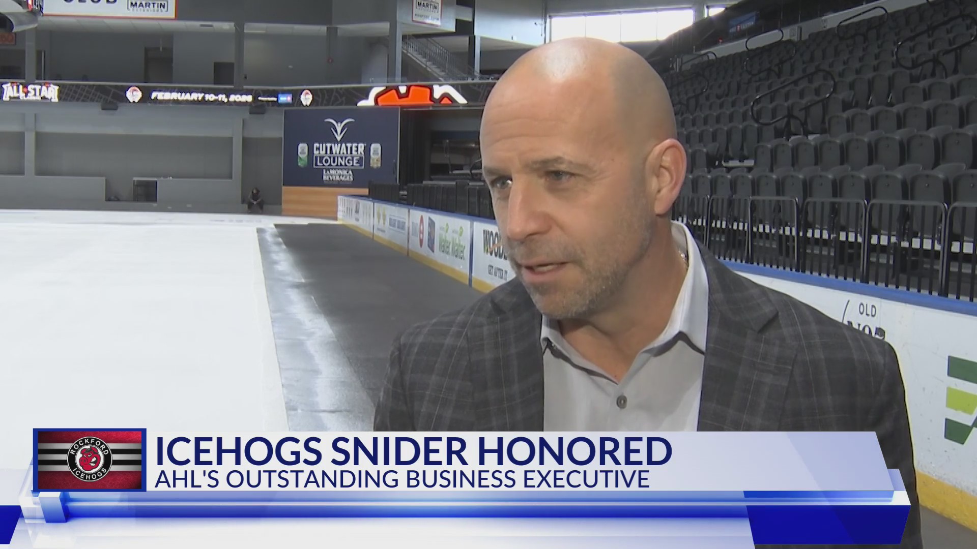 Rockford IceHogs Ryan Snider named AHL’s winner of the James C. Hendy ...