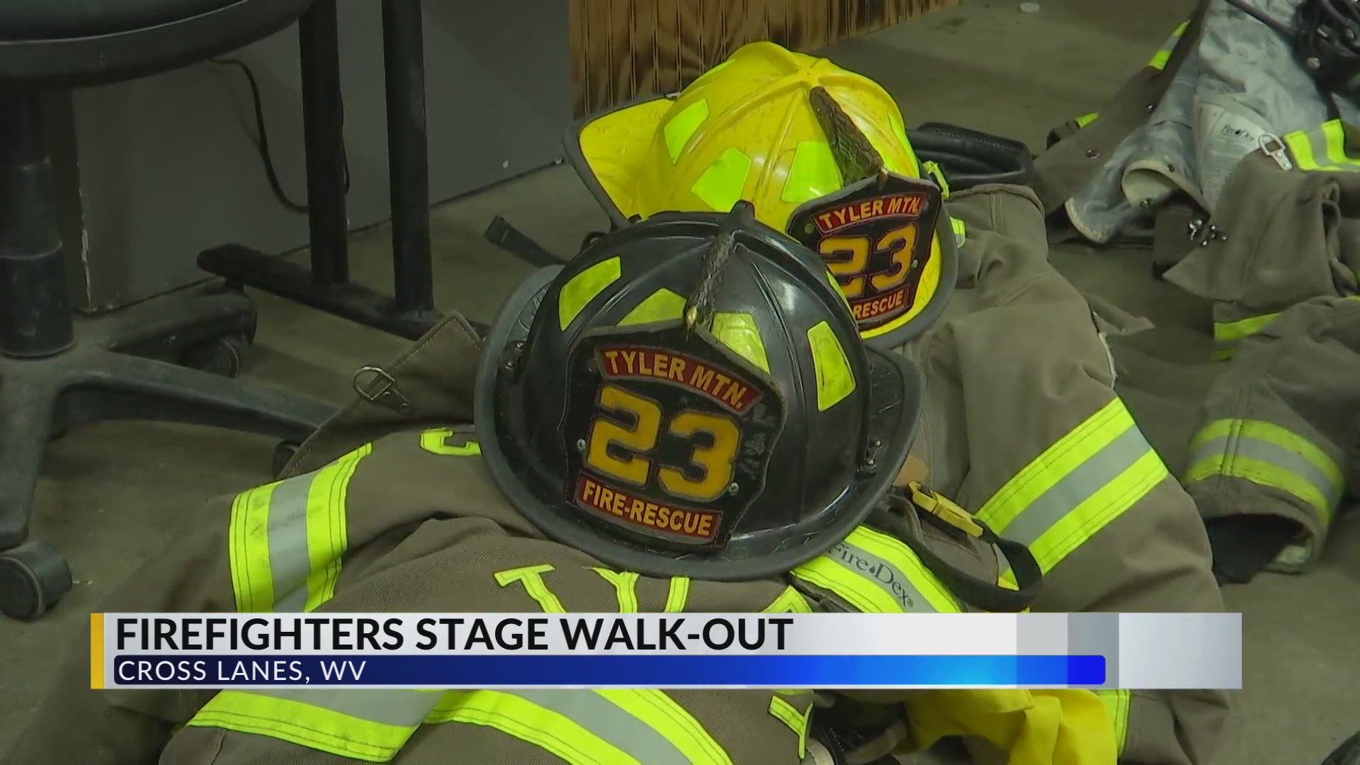 Tyler Mountain firefighters quit, stage walk out – WOWK 13 News