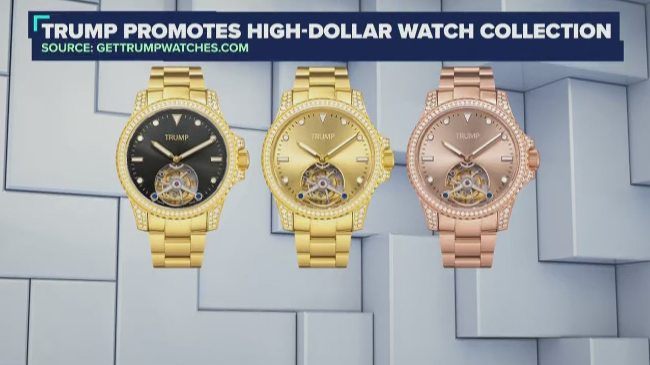 Trump launches new business venture during campaign: $100,000 watches ...