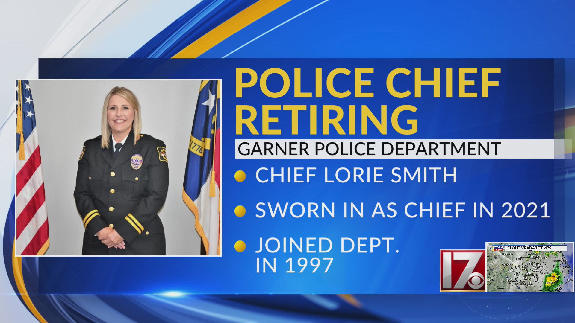 Garner police chief retiring – CBS17.com