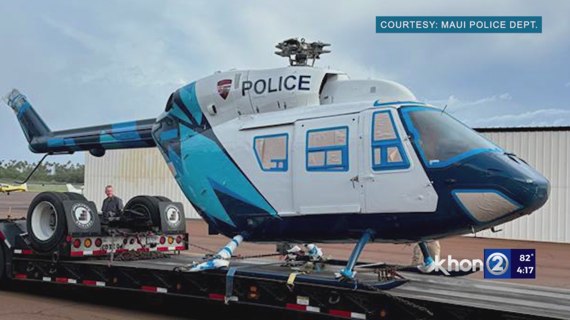 New eyes in the sky: MPD’s first-ever helicopter to deploy in July – KHON2