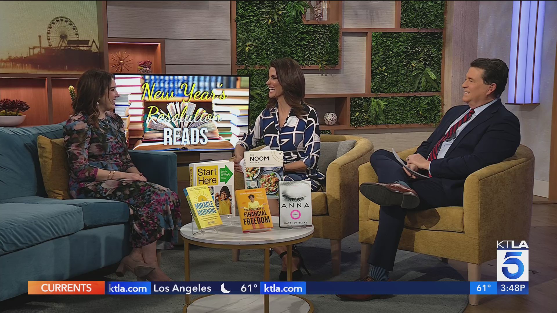 New Year’s resolution reads with Sarah Gelman – KTLA