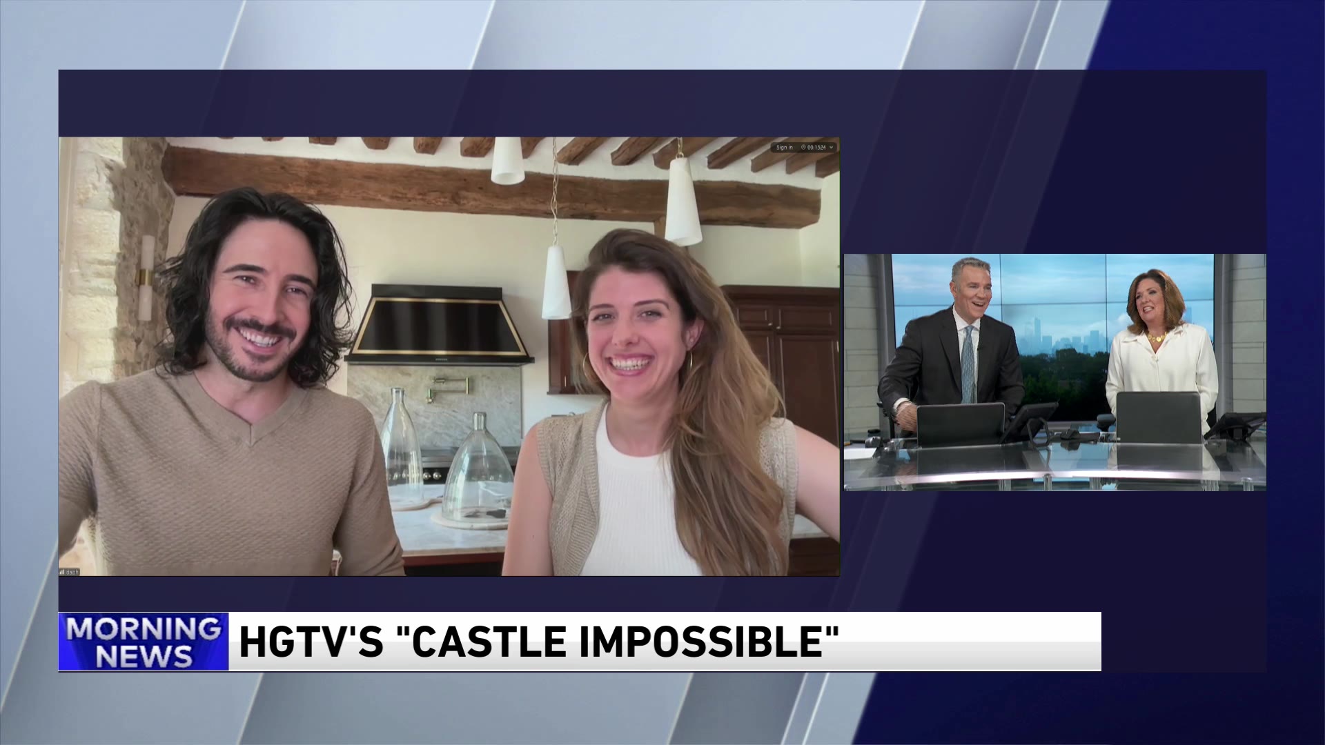 Stars of HGTV’s ‘Castle Impossible’ – WGN-TV